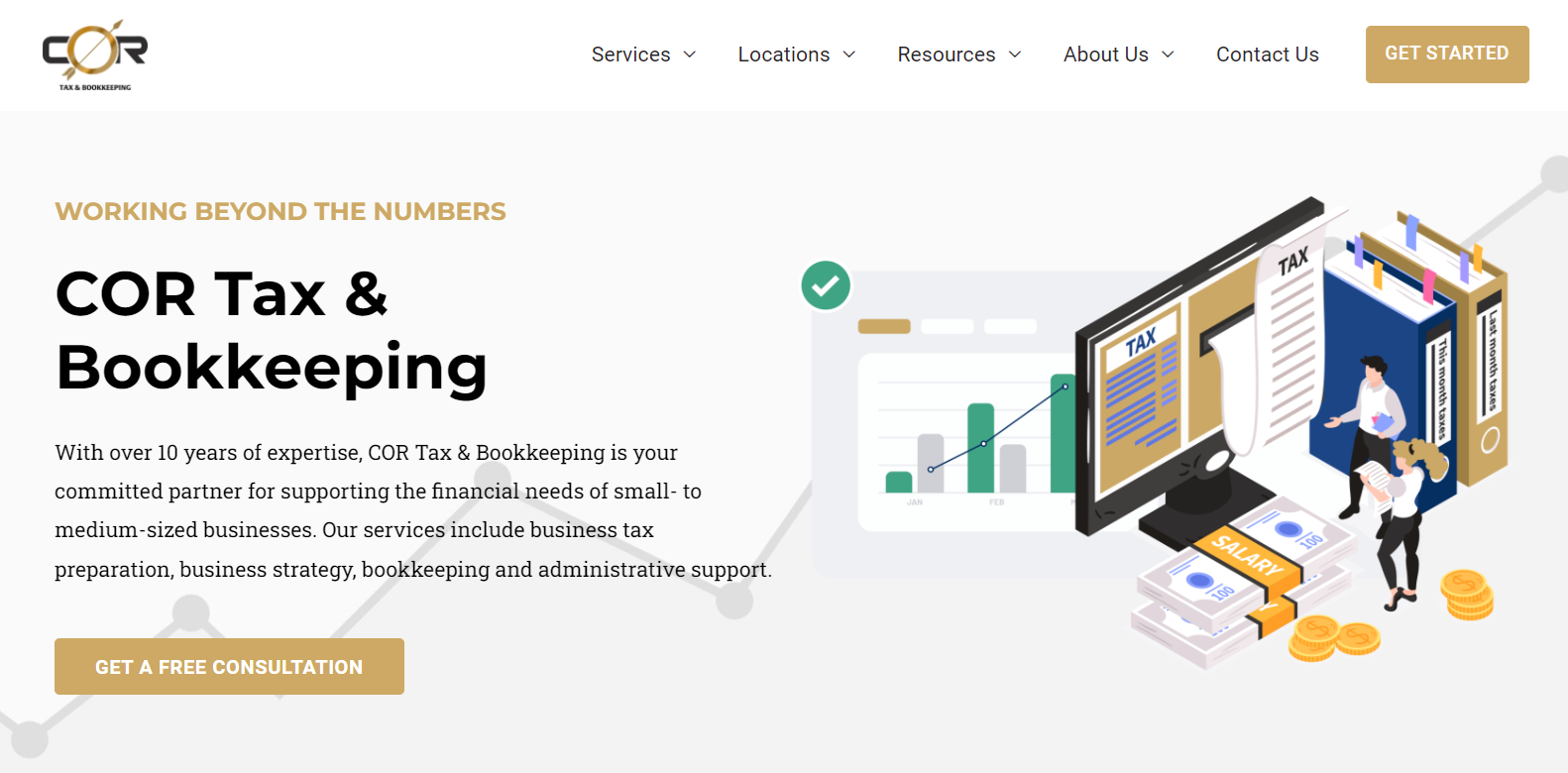 COR Tax & Bookkeeping | CPAs & Bookkeepers in Texas